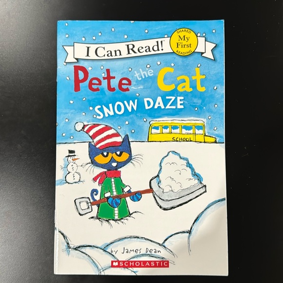 Scholastic | Other | Pete The Cat Snow Daze By James Dean An I Can Read ...
